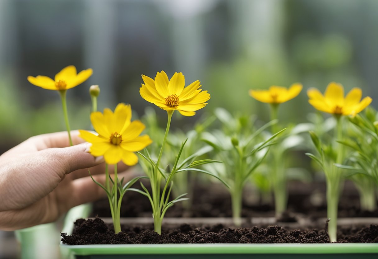 Grow Vibrant Dwarf Coreopsis: Easy Care & Golden Blooms