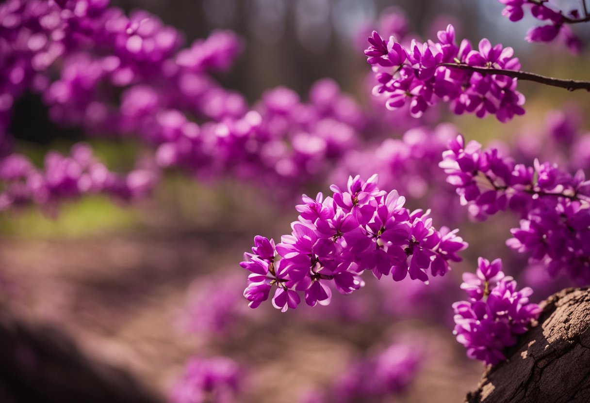 Exploring Redbud Trees' Unique Trunk Blossoms